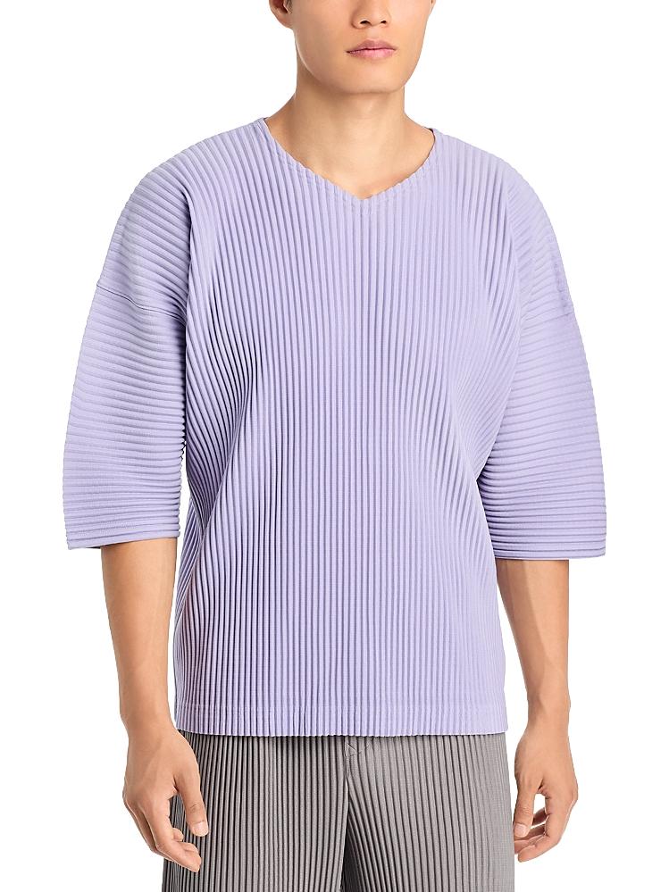 ISSEY MIYAKE banded loose v neck t-shirt